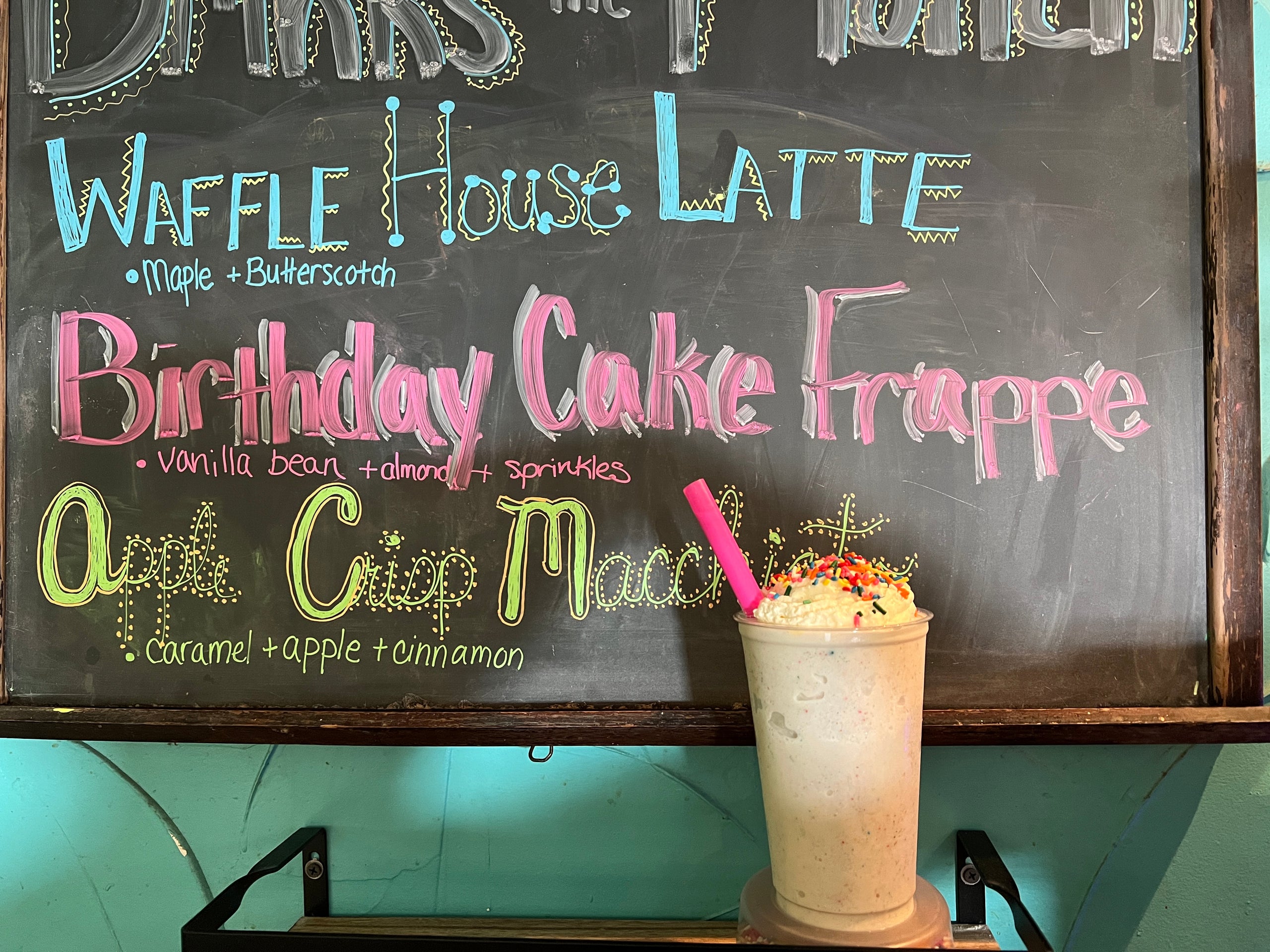 Birthday Cake Frappe The Caribbean Coffeehouse